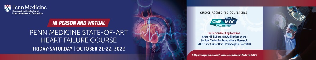 Penn Medicine State of Art Heart Failure Course - Penn Medicine ...