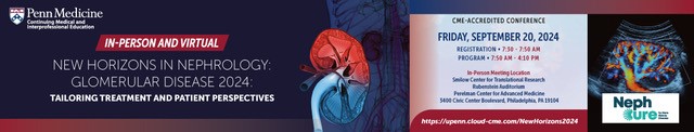 New Horizons in Nephrology: Glomerular Disease 2024: Tailoring ...