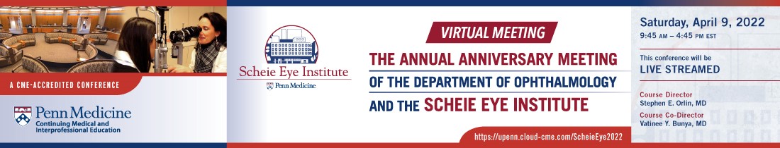 The Annual Anniversary Meeting of the Department of Ophthalmology and ...